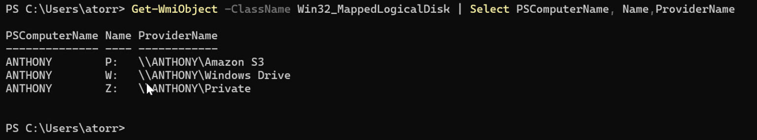 Show all Mount Points - Powershell - The Server Admin