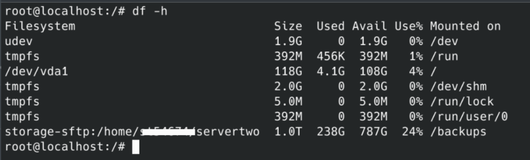 Use rclone to mount sFTP as a folder - The Server Admin